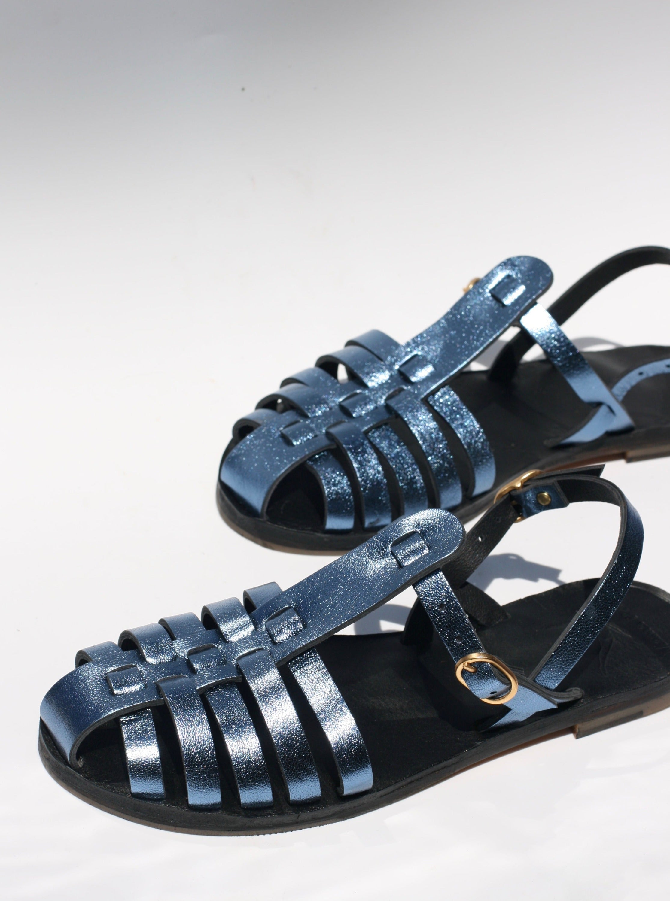 Fisherman sandals – Blue Disco – Mama Praïa